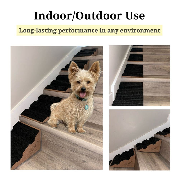 Stairwedge - NEW Enhanced Grooved Design! Dog Ramp for Small Dogs - Ve