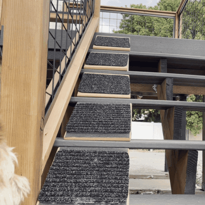 Stairwedge - NEW Enhanced Grooved Design! Dog Ramp for Small Dogs - Ve