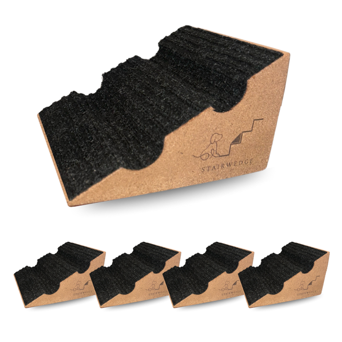 Stairwedge - NEW Enhanced Grooved Design! Dog Ramp for Small Dogs - Ve