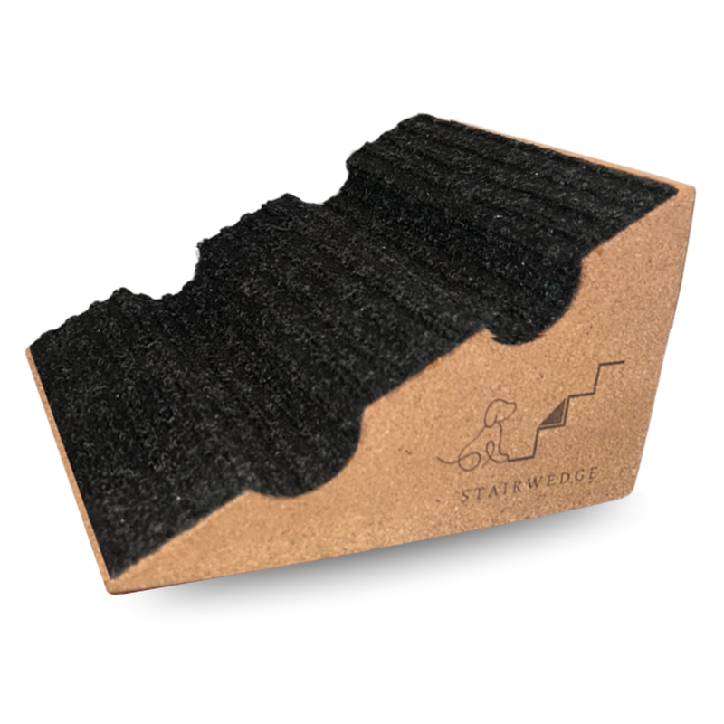 Stairwedge - NEW Enhanced Grooved Design! Dog Ramp for Small Dogs - Ve